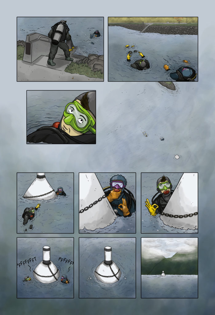 Low Viz Page 2 – Weald Comics